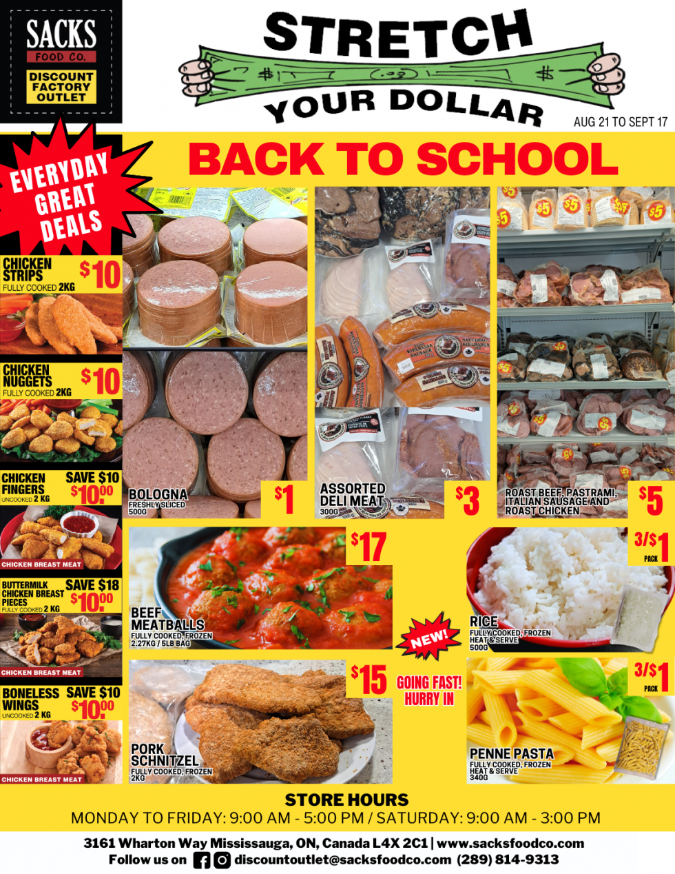 Sacks Food Co | Your go-to meat store!