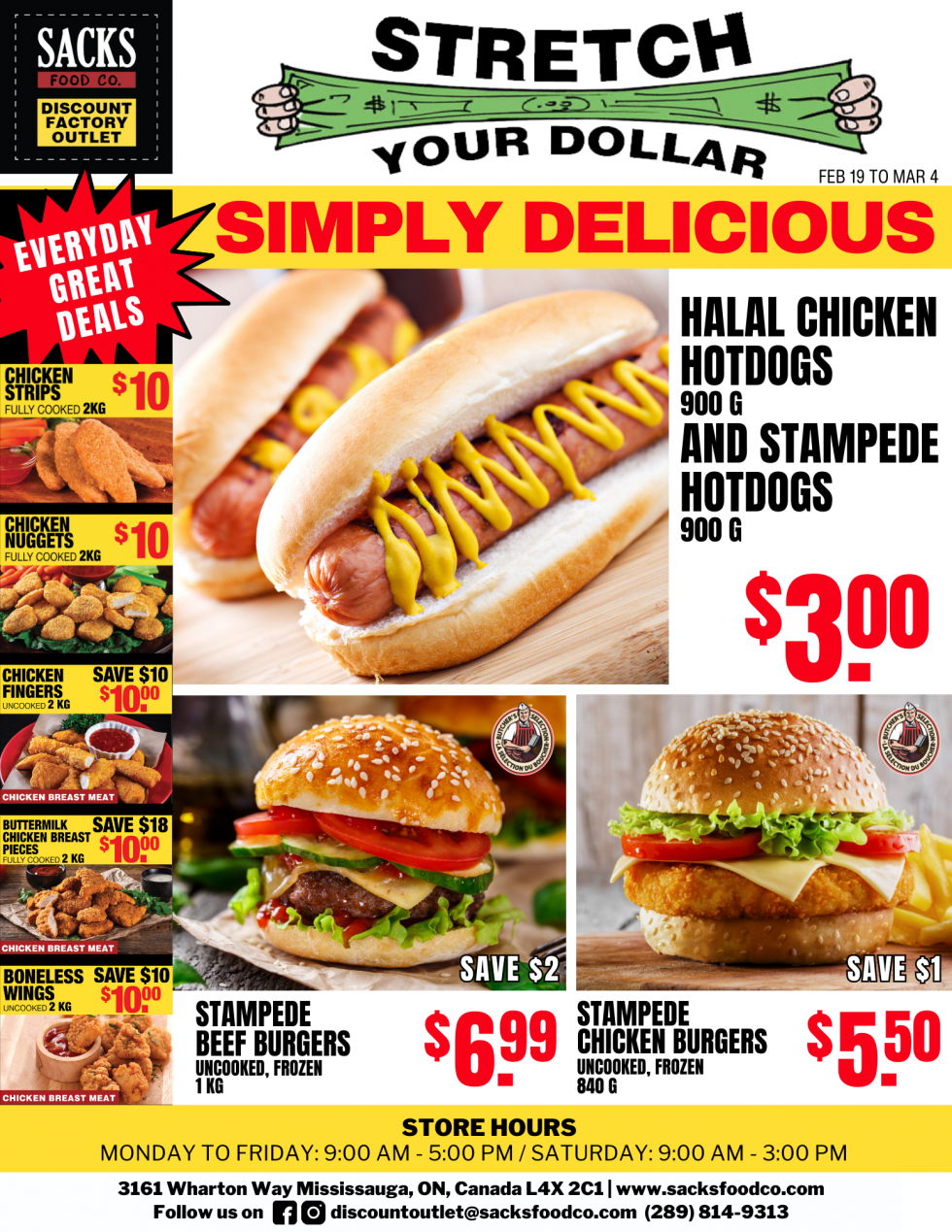 Sacks Food Co | Your go-to meat store!